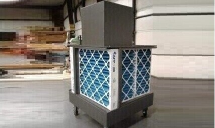 Portable Ambient Dust Collector | Controlled Air Design