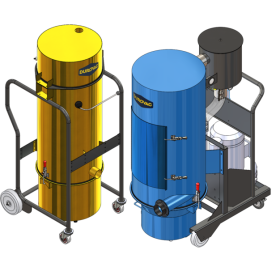 Central and Portable Industrial Vacuum Systems | Controlled Air Design