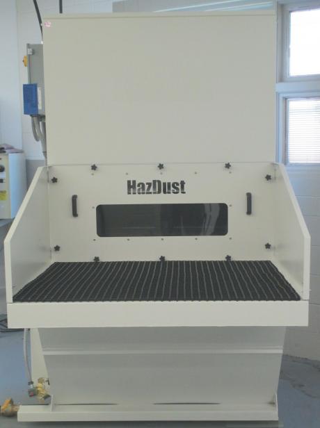 Wet and Dry Downdraft Benches for Metal-Grinding | Controlled Air Design