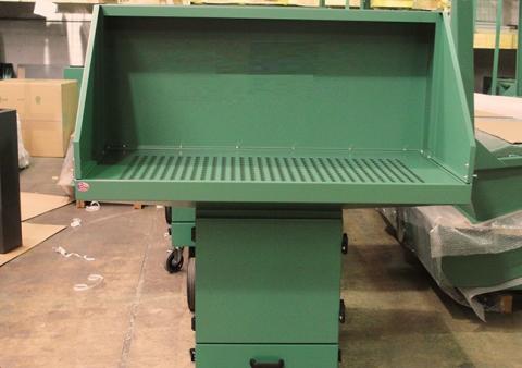 Backdraft and Downdraft for XP dusts in ORDLOC | Controlled Air Design