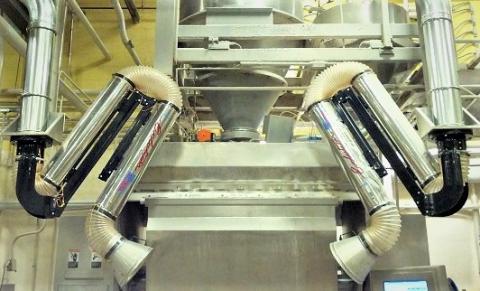 Welding Fume Extraction Arms - Arms for HAZLOC | Controlled Air Design